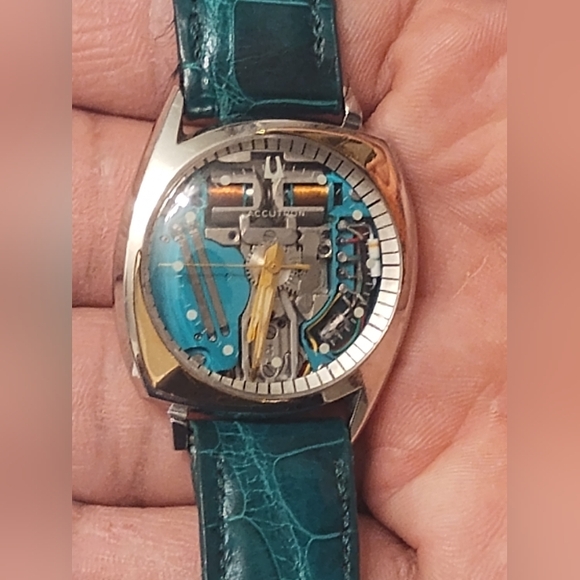 Bulova | Accessories | Vintage Bulova Accutron Spaceview Tuning Fork ...